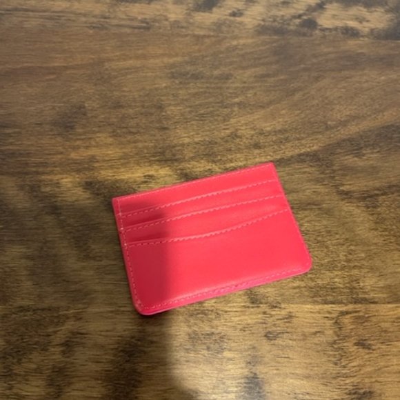 Accessories | 52 Bright Pink Card Holder Ag | Poshmark